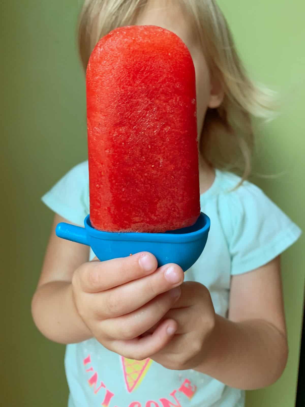 Strawberry Limeade Slushie Pops | healthy summer popsicles - Sam Cooks ...