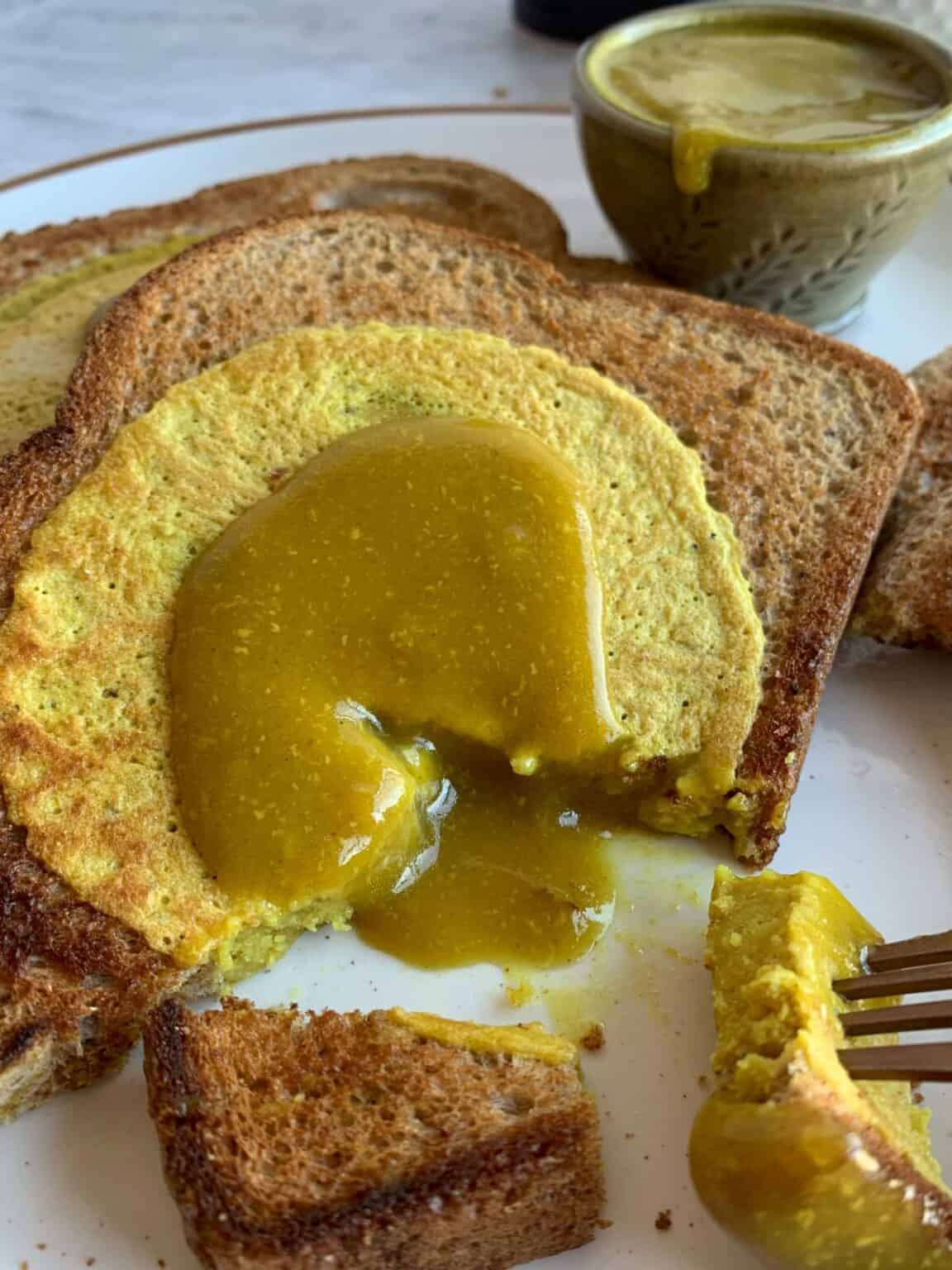 Vegan Egg Yolk Sauce - Sam Cooks Kindness