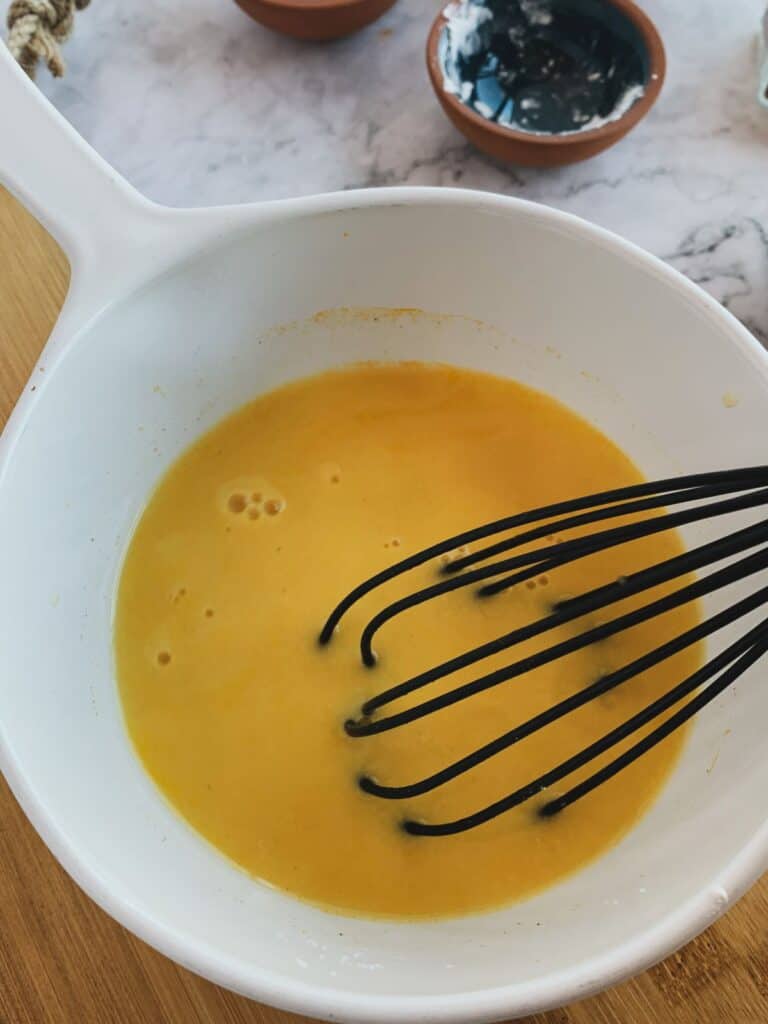 Vegan Egg Yolk Sauce - Sam Cooks Kindness