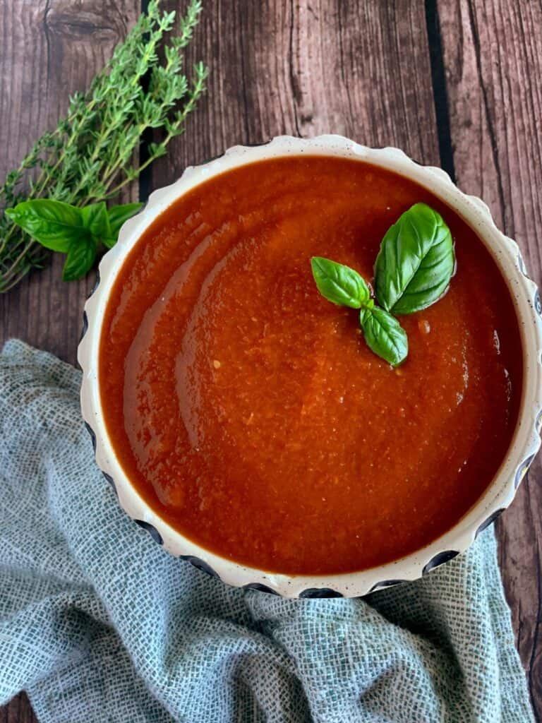 Red Pepper & Tomato Sauce - Sam Cooks Kindness