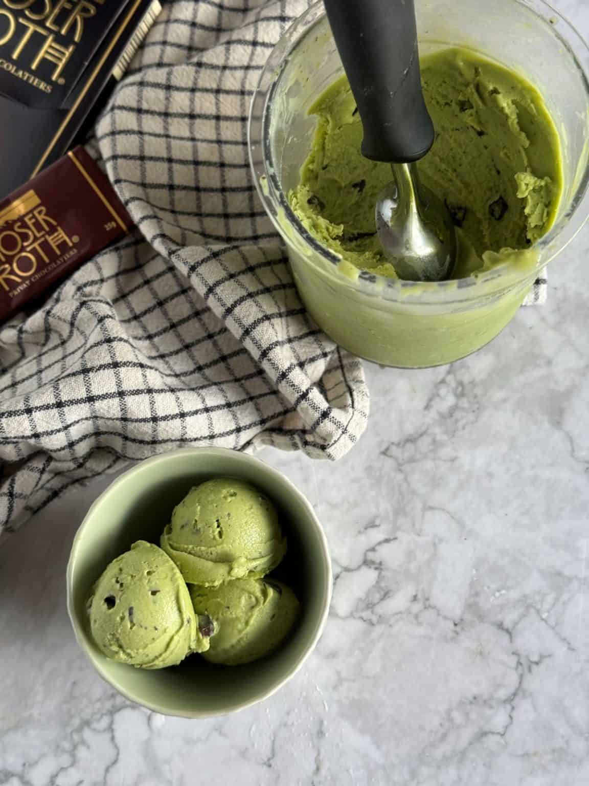 Healthy Mint Chocolate Chip Ninja Creami - Sam Cooks Kindness