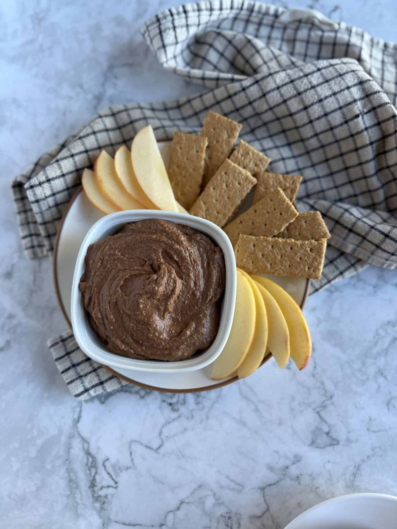 Chocolate Protein Hummus - Sam Cooks Kindness